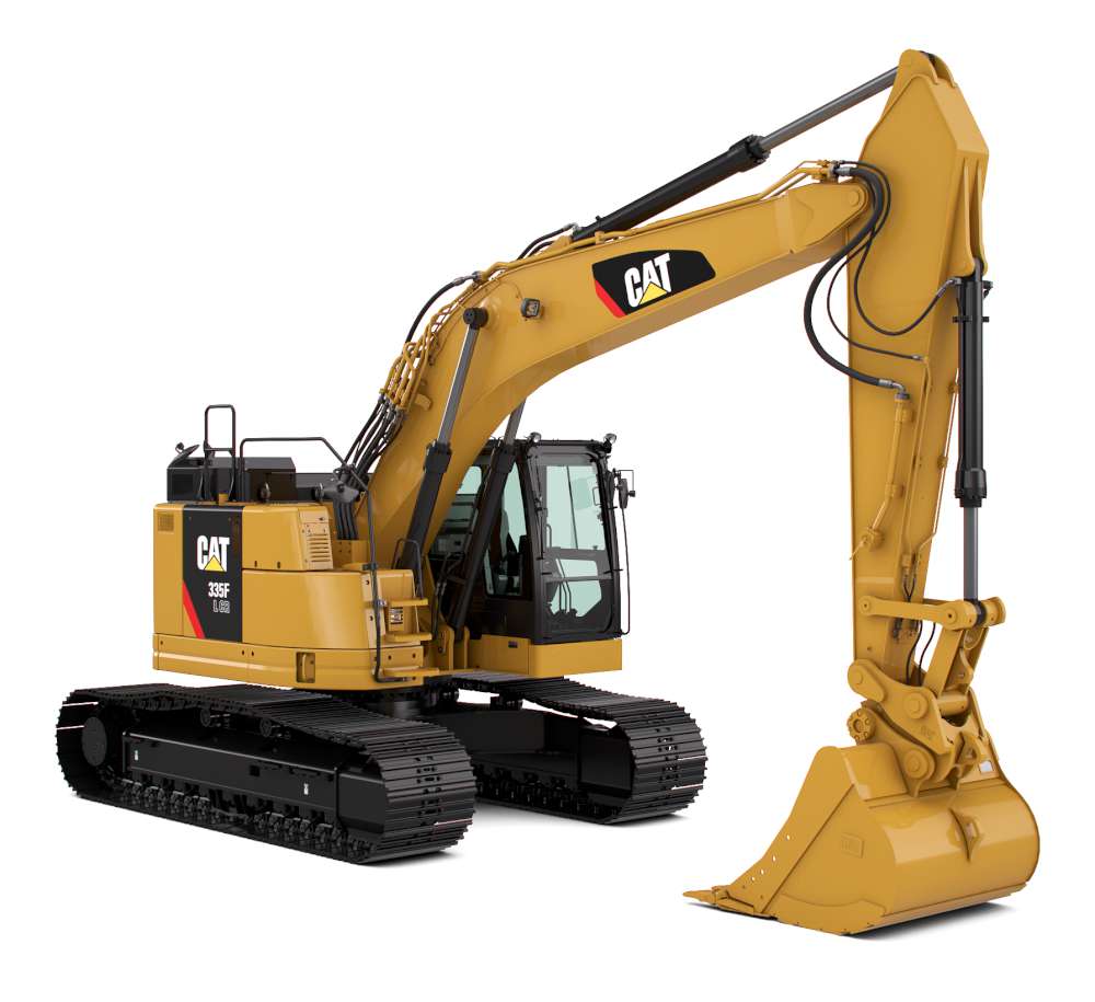 CAT 335F L CR HYDRAULIC EXCAVATOR. Scale 1:50